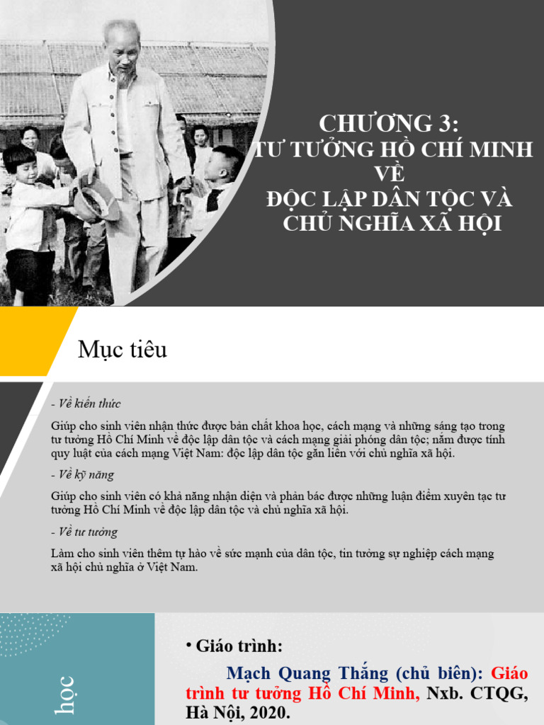Chương 3 DLDT Và CNXH | PDF