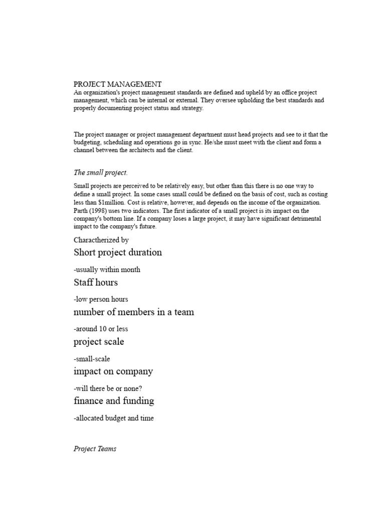 Project Management | PDF | Architect | Project Management Project Management | PDF | Architect | Project Management