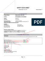 Hydrochloric Acid 33% Safety Data Sheet | PDF | Water | Combustion
