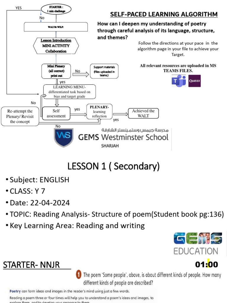 Y7_WK_2-_Term_3 | PDF | Poetry | Reading Comprehension