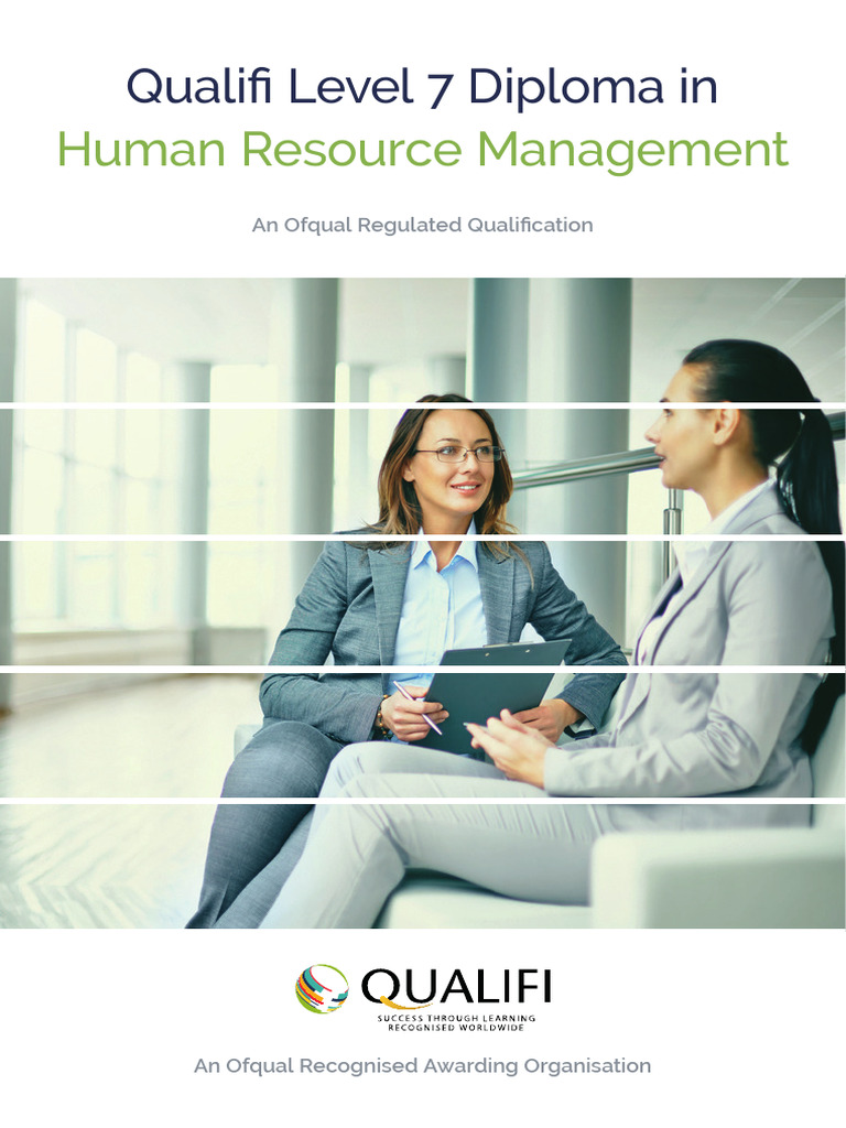 Level 7 Diploma in Human Resource Management | PDF | Human Resource ...
