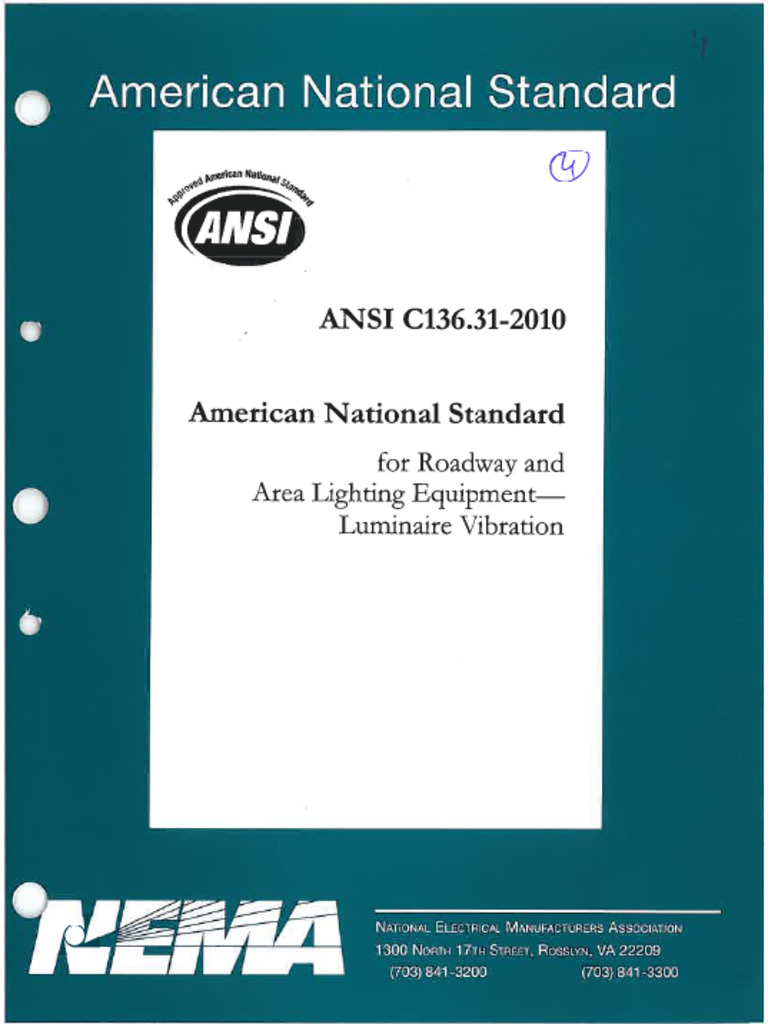 ANSI C136.31-2010 Világítás | PDF
