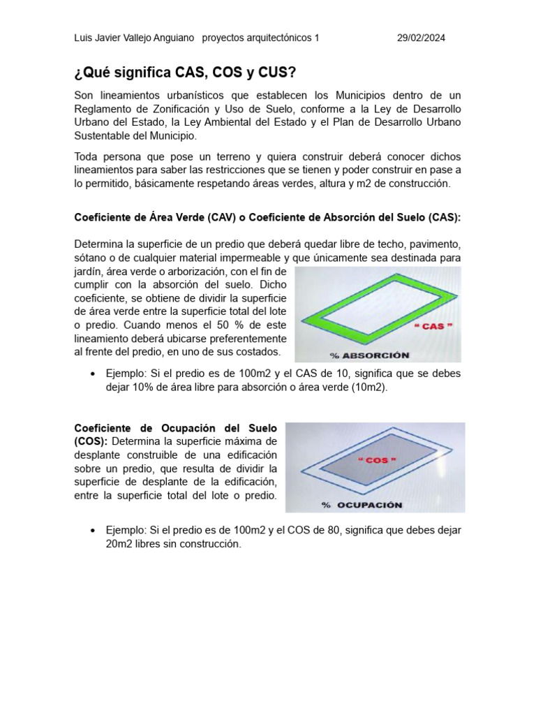Cas, Cos, Cus | PDF | edificio