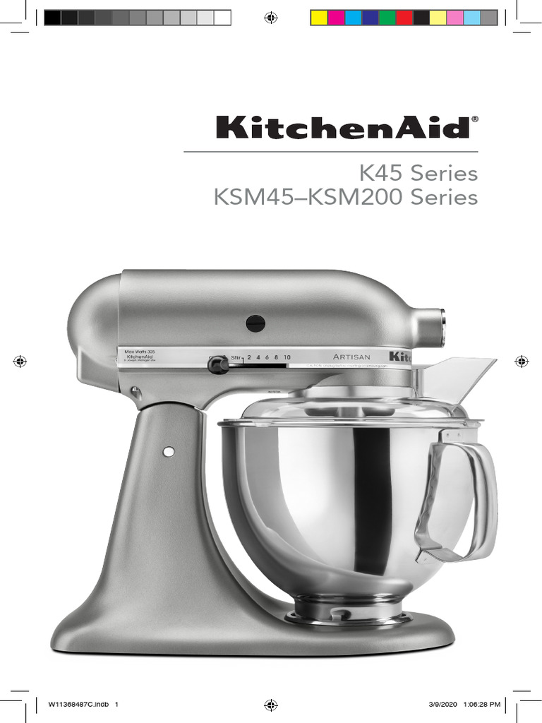 KitchenAid Stand Mixer User Guide | PDF | Technology & Engineering