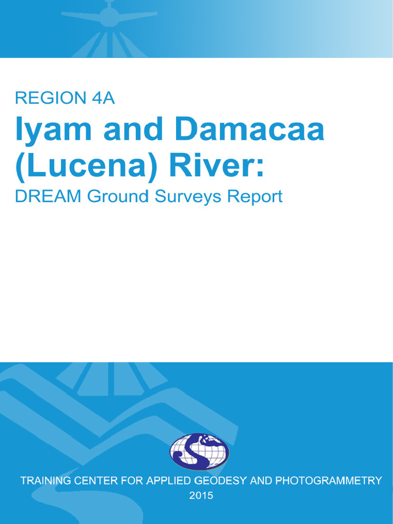 DREAM Ground Surveys For Iyam and Dumacaa Lucena River | PDF ...
