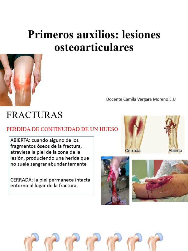 4 Lesiones Osteoart | PDF | La columna vertebral | Hueso