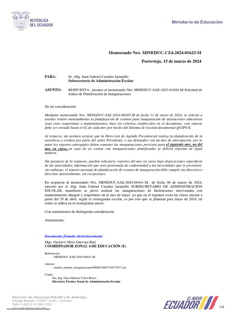 Mineduc CZ4 2024 01623 M | PDF