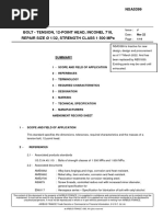 ASNA2536 Hexagonal Nut Specification | PDF | Screw | Metalworking