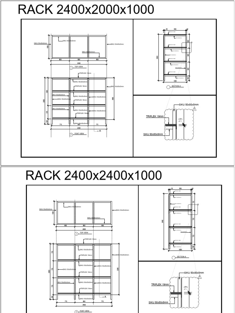 Rack Plan - Rev01 | PDF