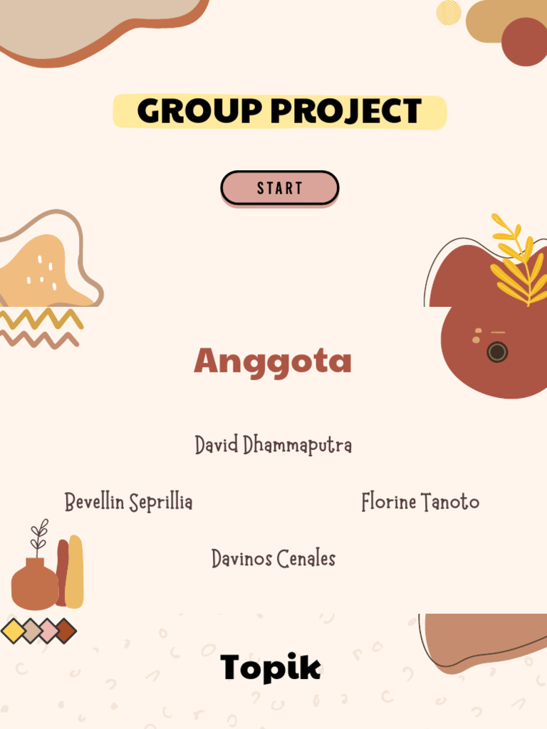 Brown Aesthetic Group Project Presentation | PDF