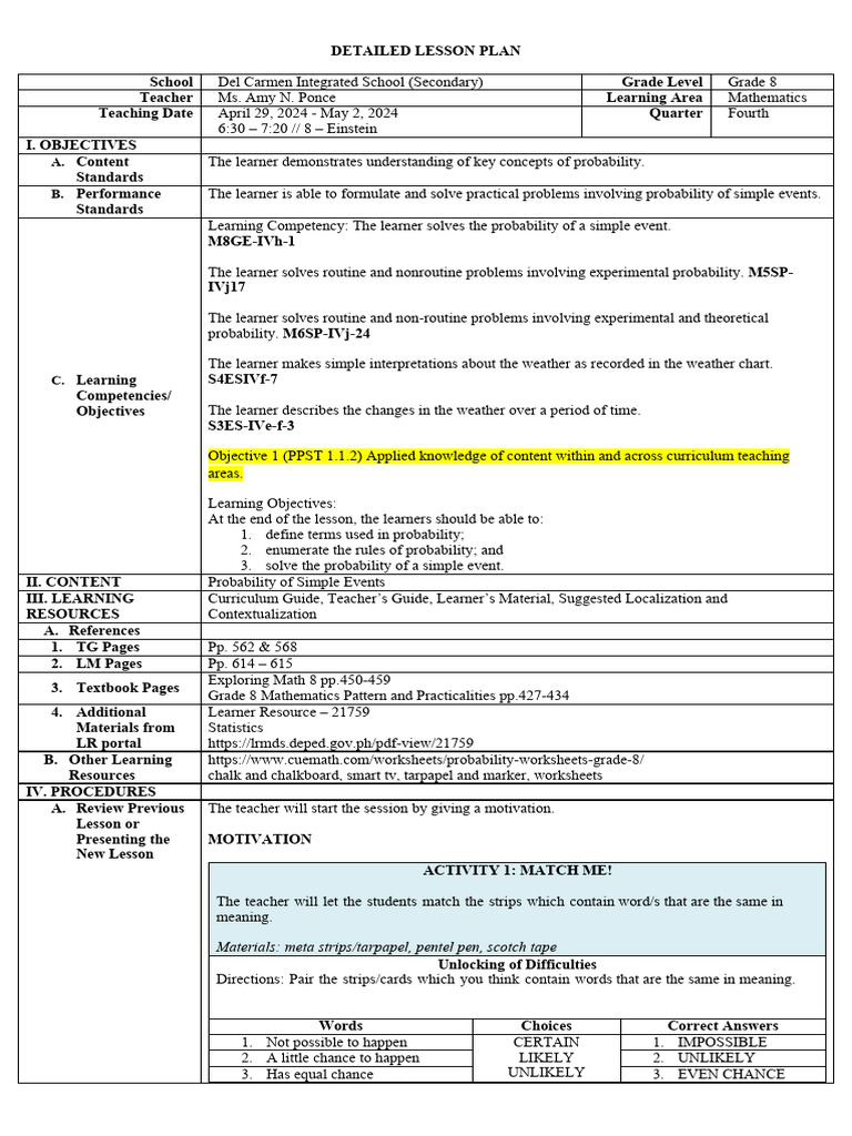 DLP-COT2-FINAL | PDF | Probability | Learning
