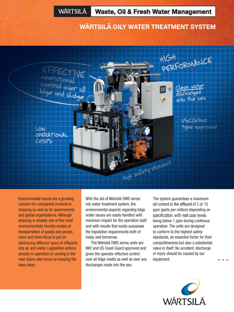 Brochure o Water Oily Water Separator | PDF