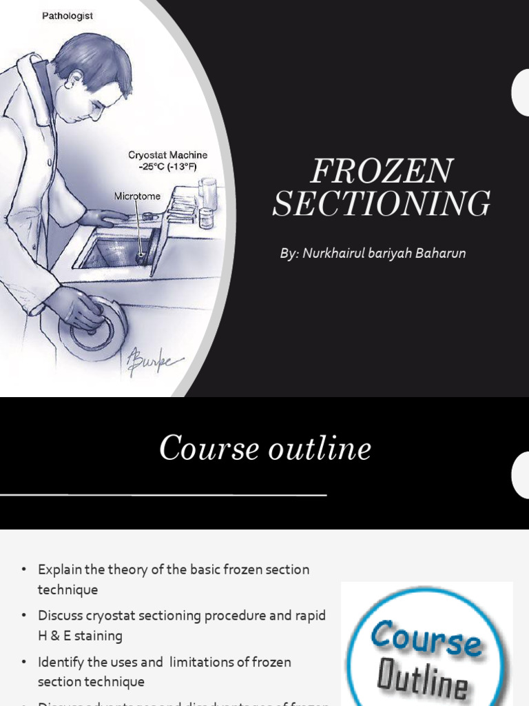 6-Frozen Section (Note) | PDF | Histology | Pathology