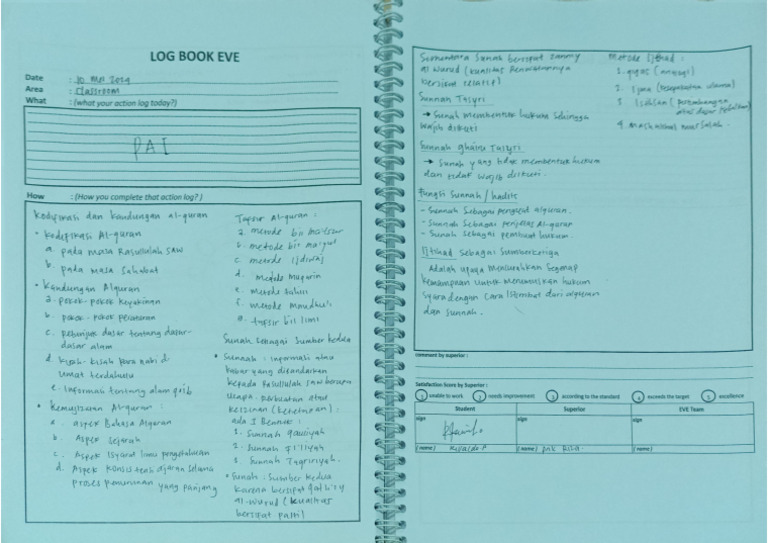Logbook 10052025 | PDF