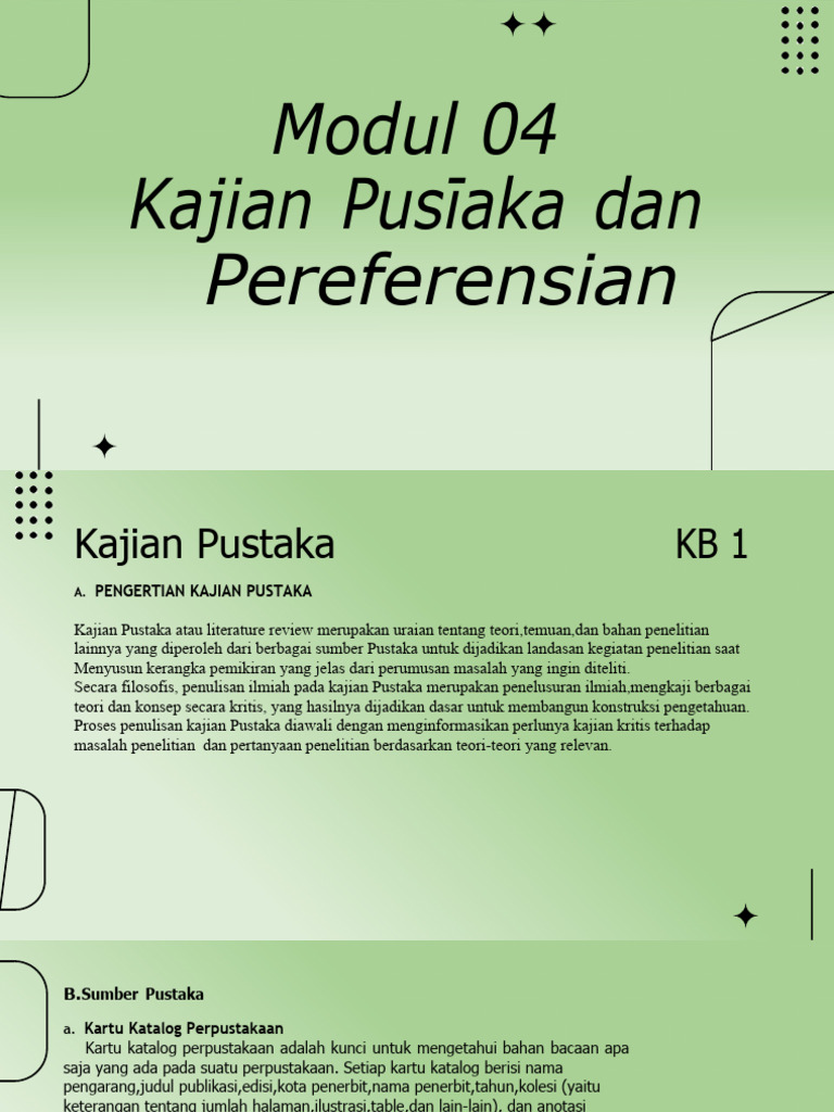 PPT Modul4 | PDF | Kajian Bahasa Asing