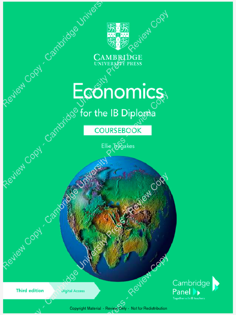 IB Economics 2020 Cambridge (Textbook) | PDF