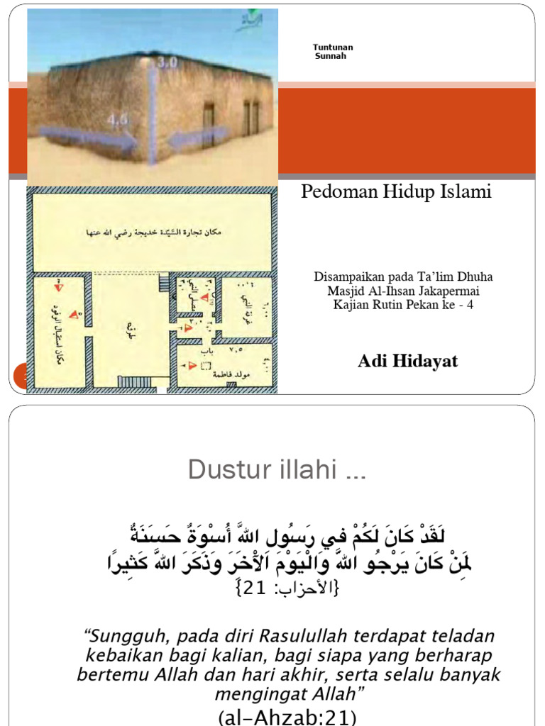 Tuntunan Sunnah Pedoman Hidup Islami | PDF
