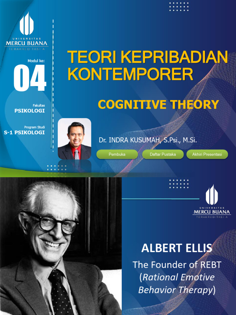 04 PPT Cognitive Theory | PDF