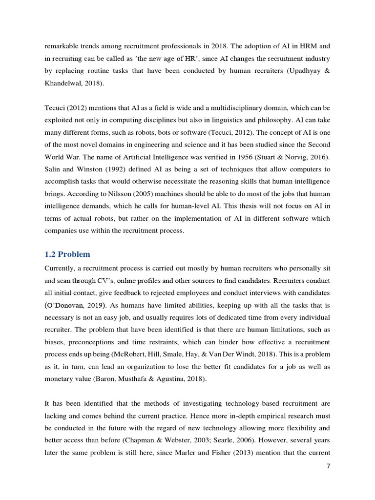 Fulltext01 8 | PDF | Artificial Intelligence | Intelligence (AI) & Semantics