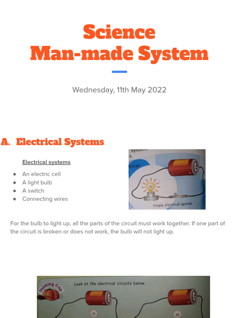 Science Man-Made System | PDF | Machines | Gear