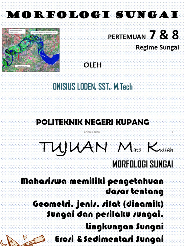 7 8 Morfologi Sungai TPIPP Regym Sungai Ok | PDF