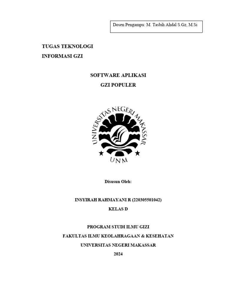 Makalah Tig Software | PDF