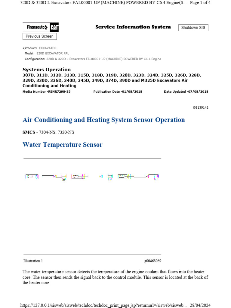 Air Conditioning and Heating System Sensor Operation | PDF | Air ...