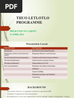 Temo Letlotlo Guidelines | PDF | Loans | Agriculture