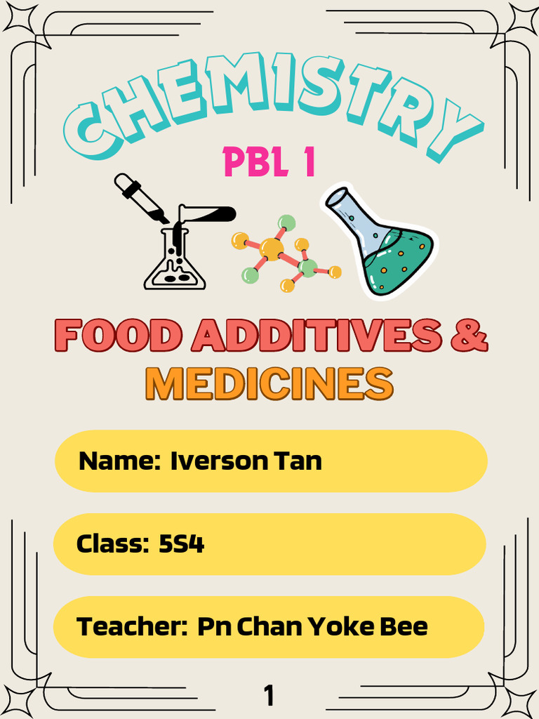 Chem PBL 1 | PDF | Analgesic | Infection
