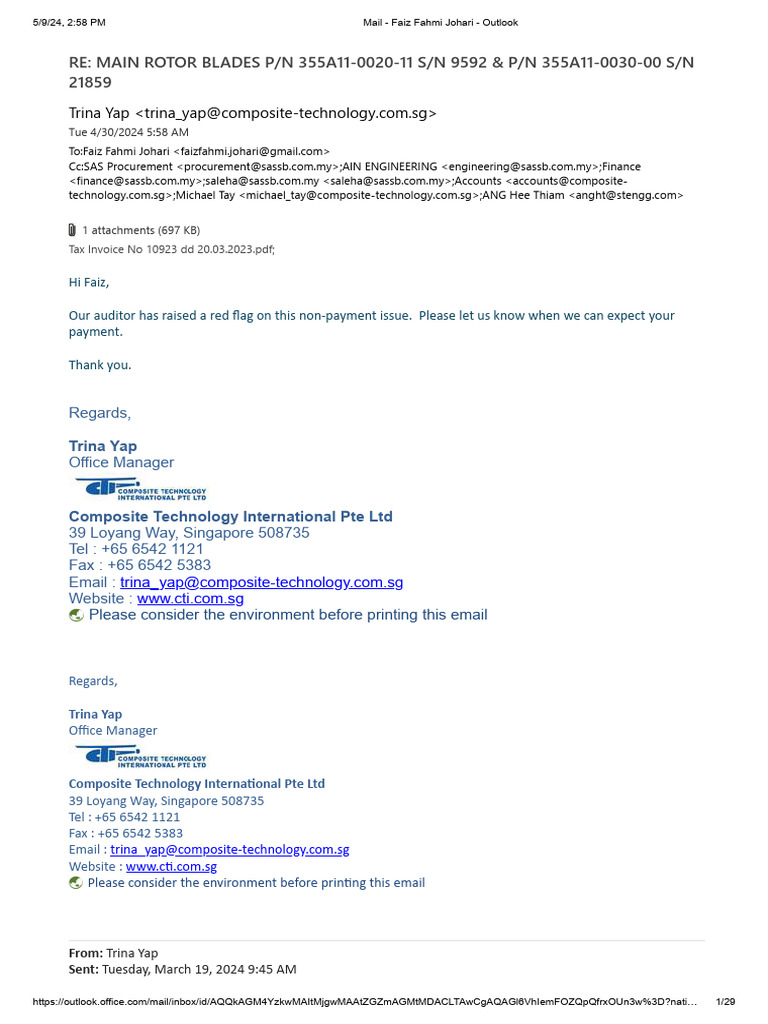 CTI Outstanding | PDF