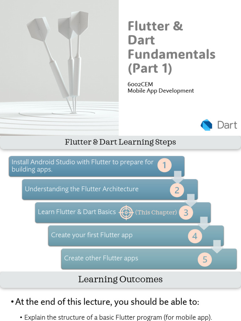 Chapter 2 (JY) - Flutter & Dart Basics (Part 1) | PDF | Computers