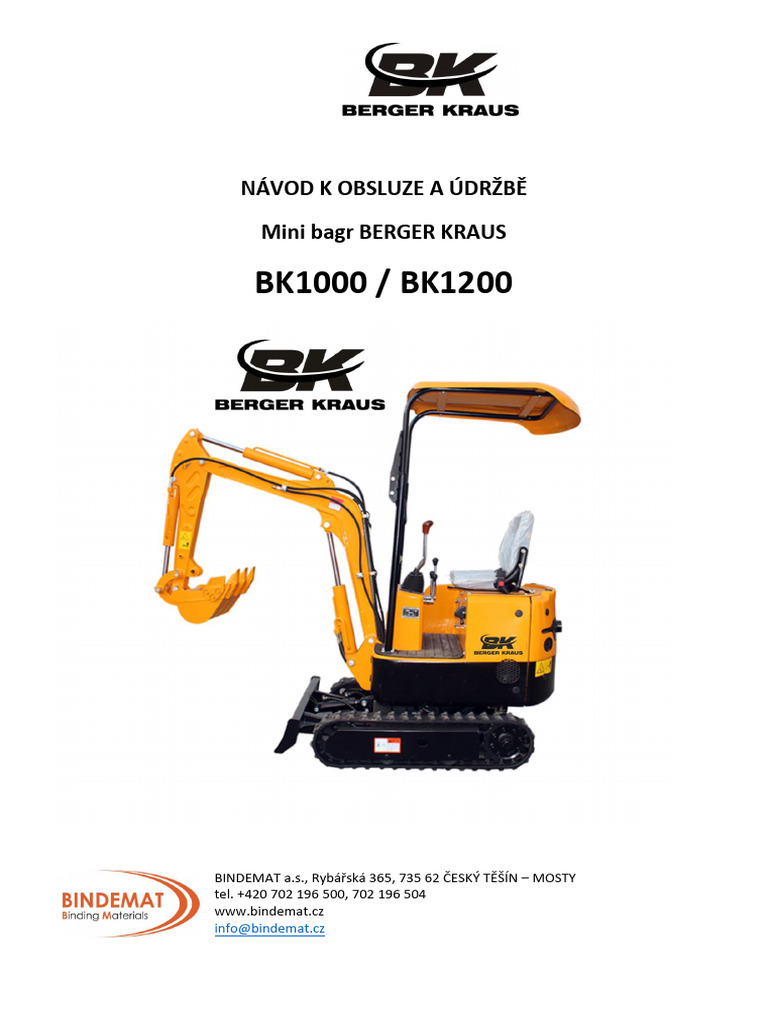 Návod BK1000 BK1200 | PDF