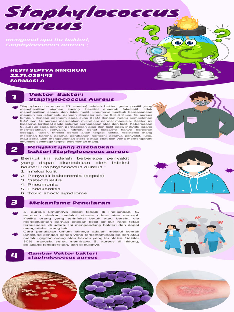 Penyakit Akibat Infeksi Staphylococcus | PDF | Pengembangan Diri | Sains & Matematika