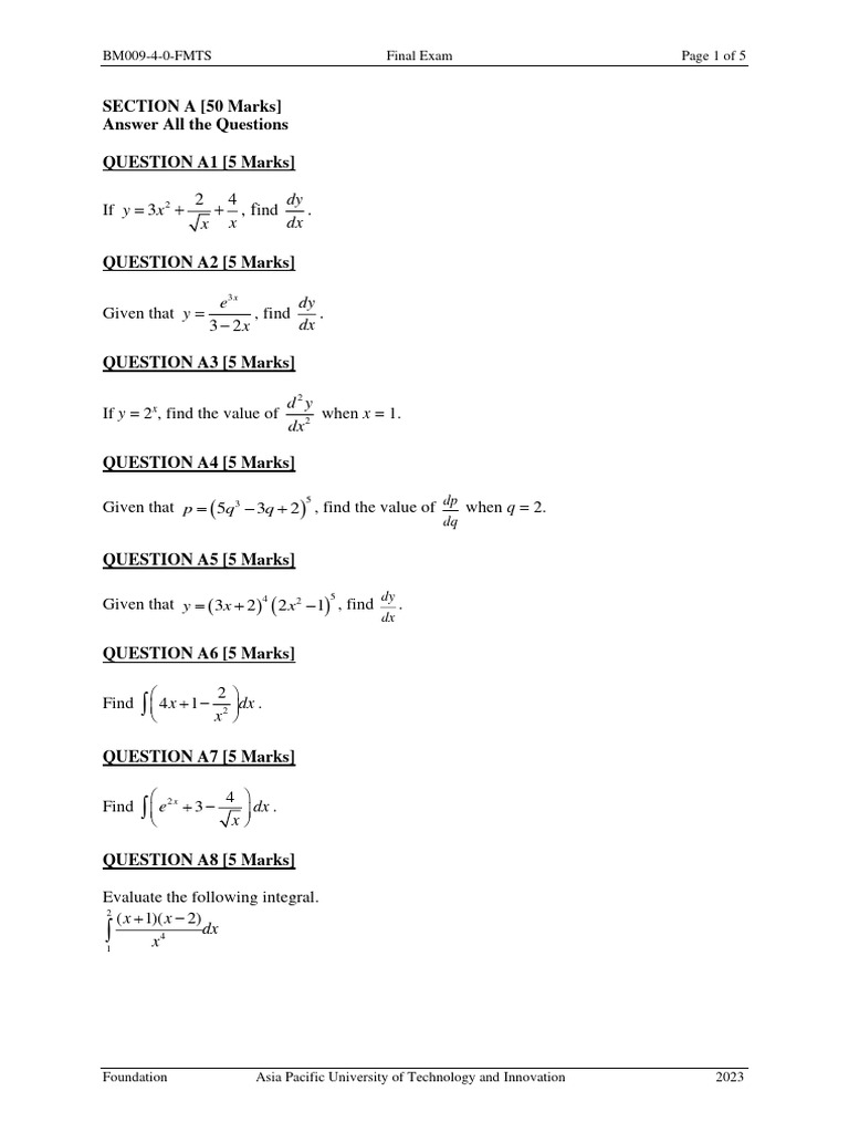 Exam Resit VE QP | PDF | Trigonometry | Mathematical Objects