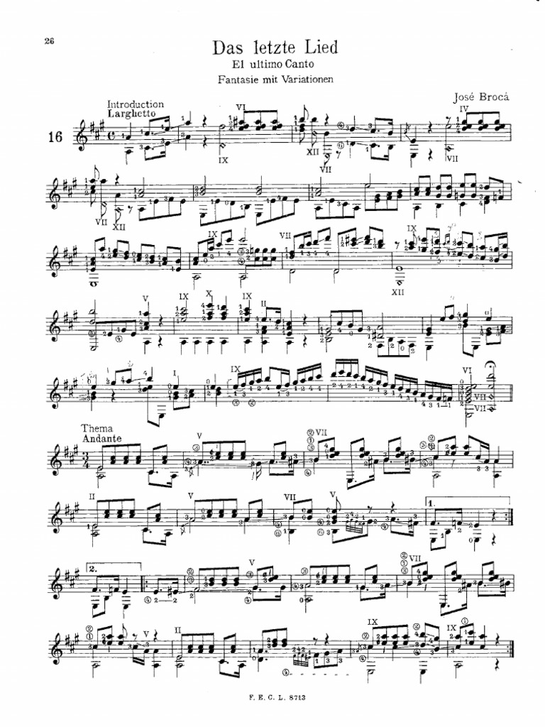 Moreno Torroba 1891 1982 Suite Castellana | PDF