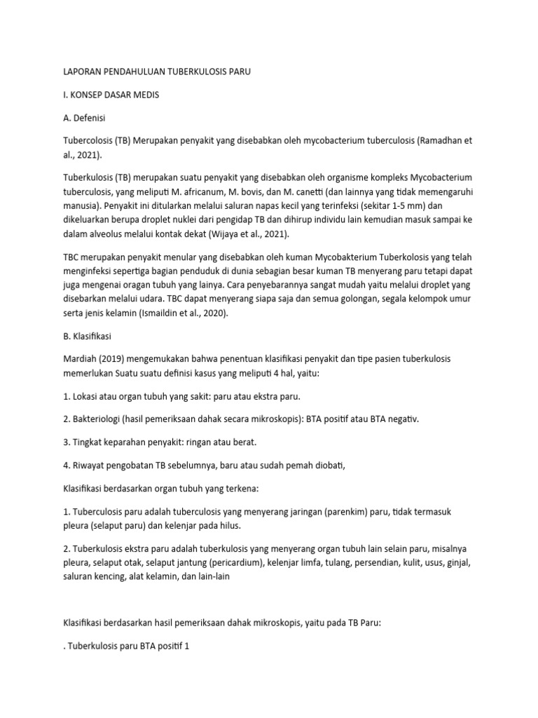 LP TB Paru - Wida | PDF