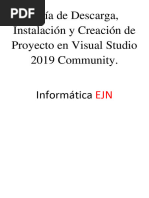 Instalación de Visual Studio Community | PDF