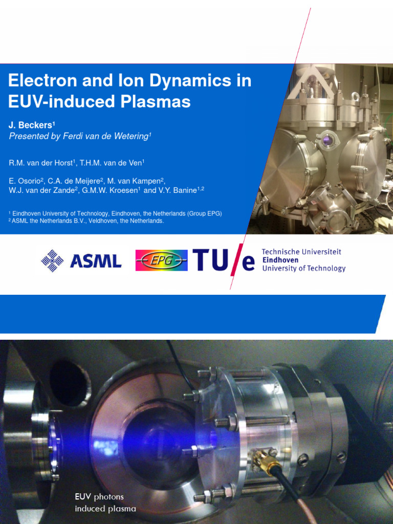 Electron and Ion Dynamics | PDF | Plasma (Physics) | Electron