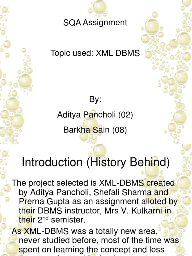 SQA Assignment | PDF | Xml | X Path