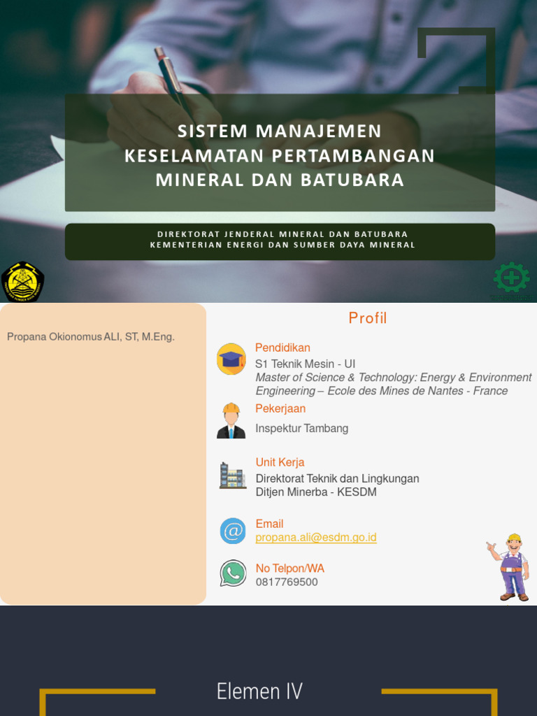 SMKP Minerba - Elemen IV-I Rev3 2023 | PDF | Komputer