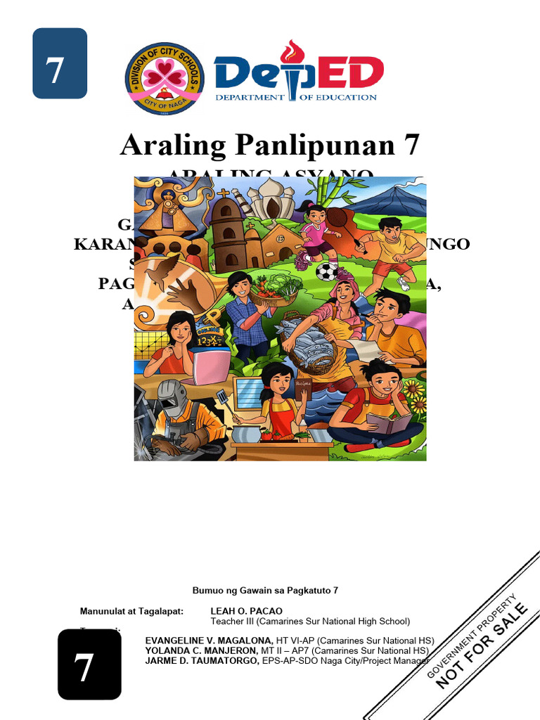 LAS AP7 Q4 WK5 Kababaihan 4 | PDF