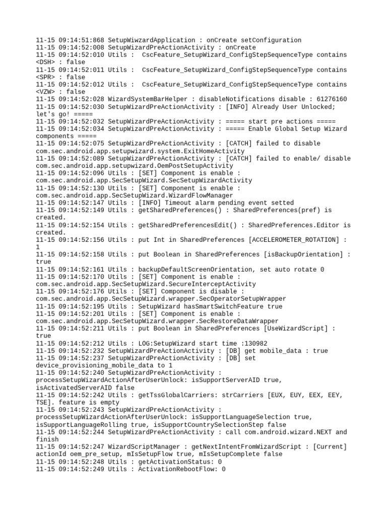 Setup Wizard | PDF | Boolean Data Type | Computer Data