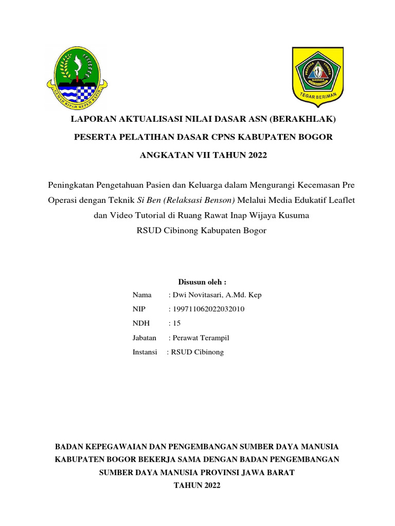 Edukasi Relaksasi Pre Operasi | PDF