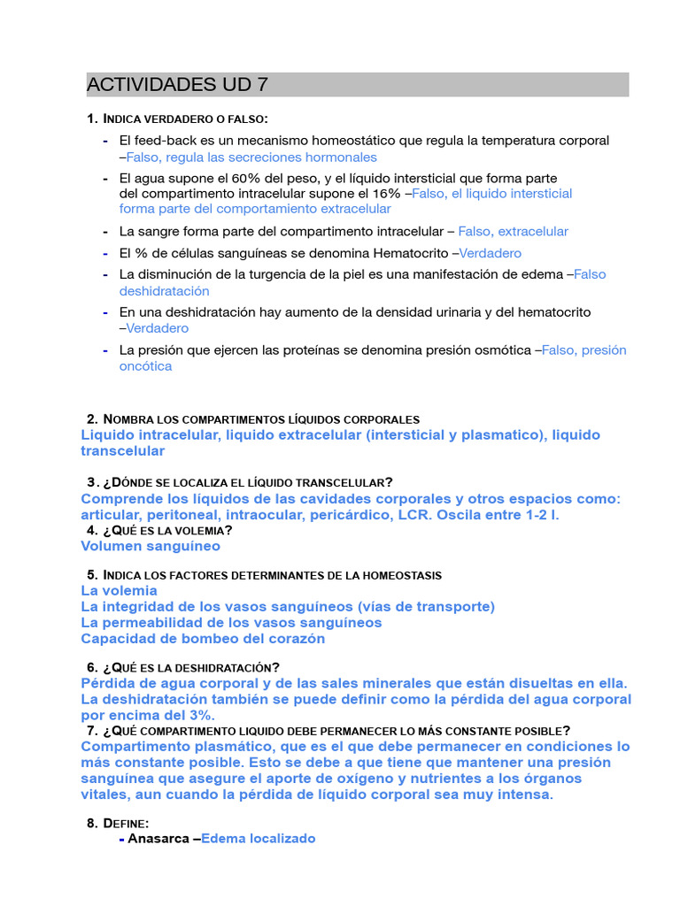 Activ UD 7 | PDF | Hemostasia | Coagulación