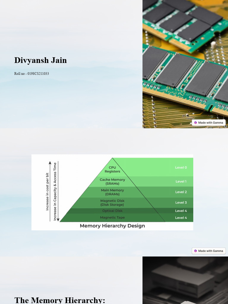 Divyansh Jain | PDF | Computer Data Storage | Random Access Memory