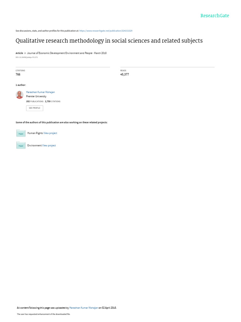 Qual Research Designs 1 | PDF | Qualitative Research | Case Study