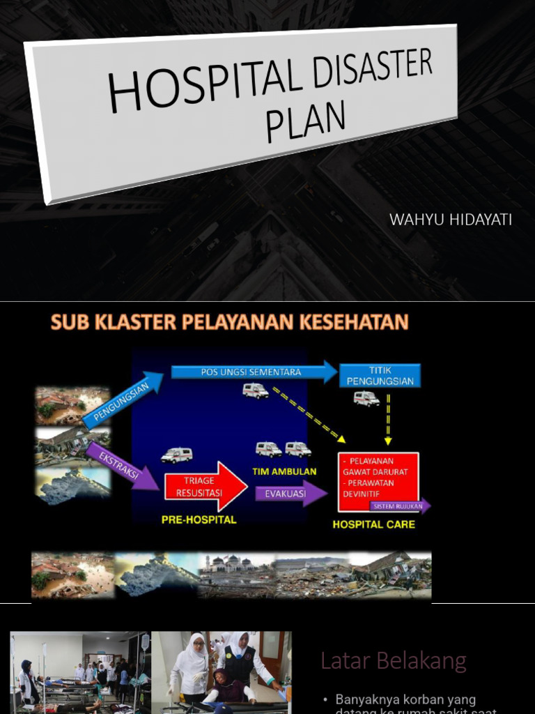 Hospital Disaster Plan | PDF
