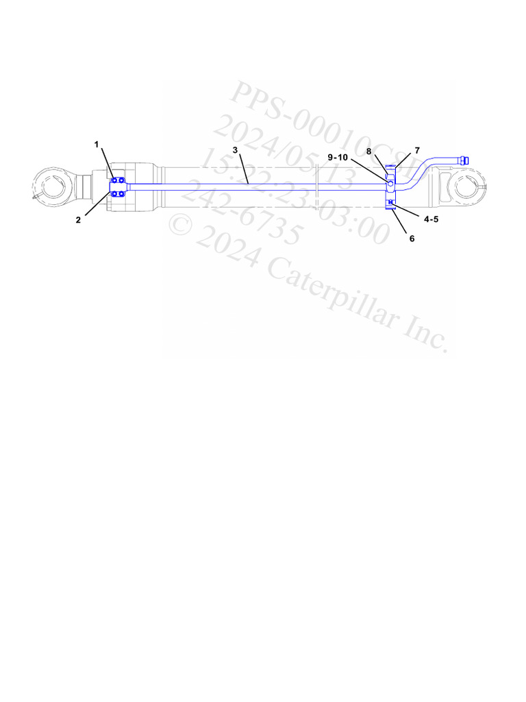 Tuberia Cilindro 320 DL | PDF