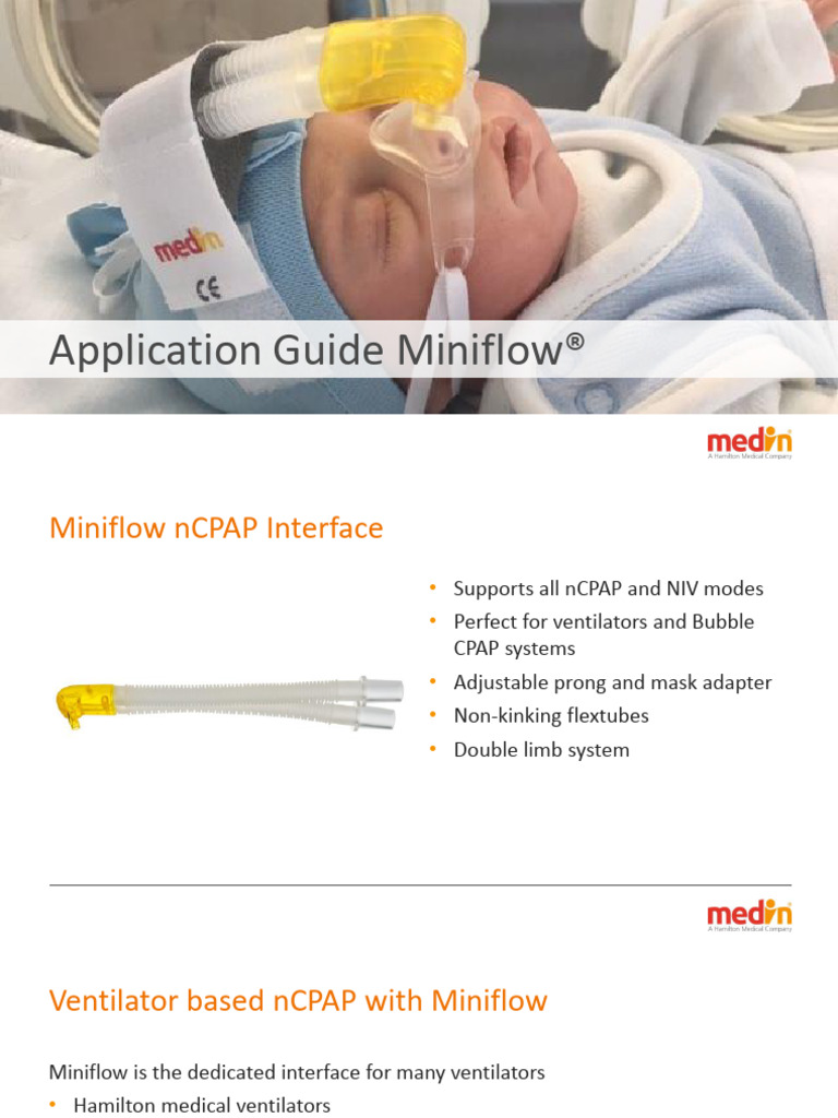 Application Guide Miniflow - Eng | PDF | Human Nose | Respiratory System