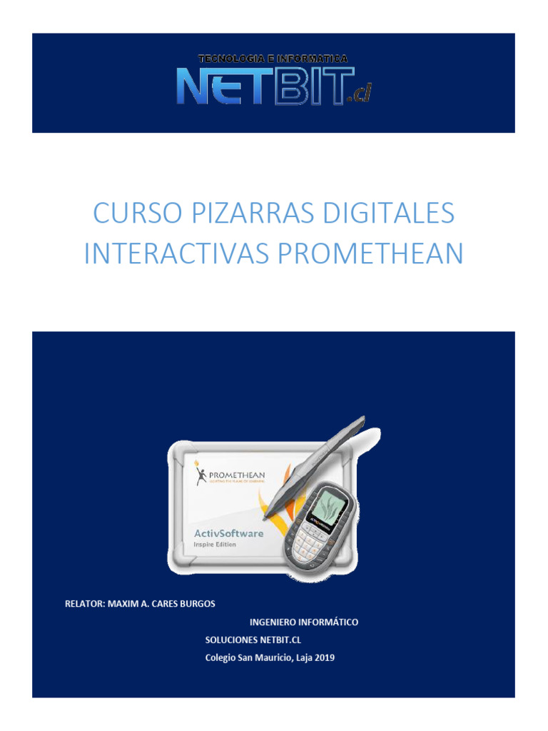 Manual Final Curson PIZARRA DIGITAL PROMETHEAN 10 Horas | Descargar ...